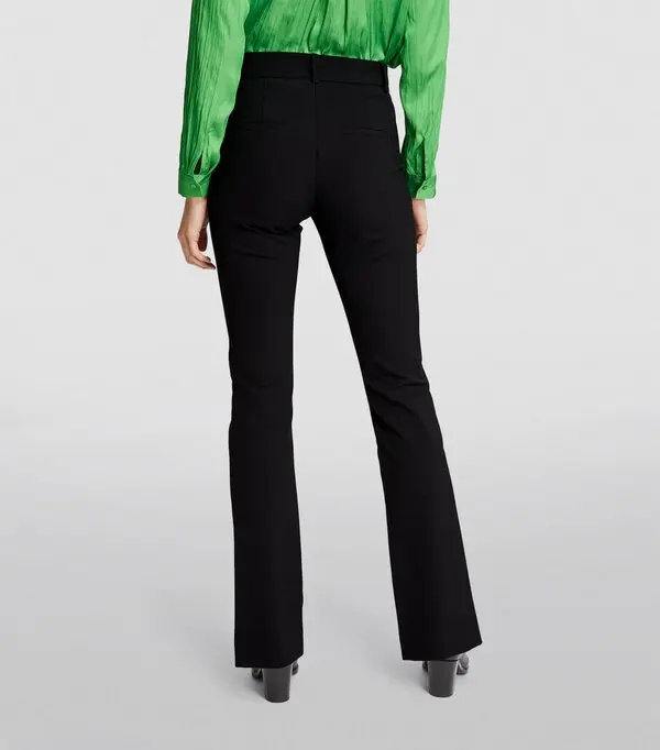 Veronica Beard Hibiscus Tailored Trousers