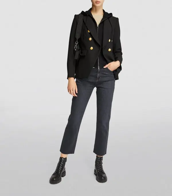 Veronica Beard Zip-up Hooded Dickey
