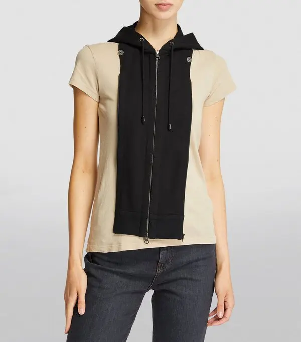 Veronica Beard Zip-up Hooded Dickey