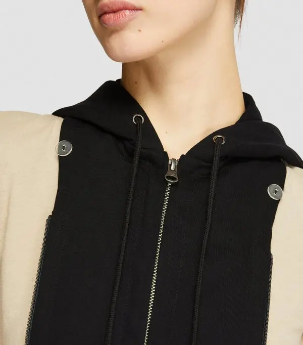 Veronica Beard Zip-up Hooded Dickey