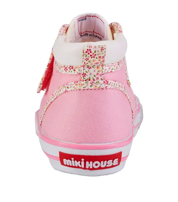 MIKI HOUSE Embroidered Bunny Sneakers