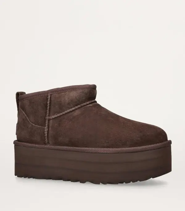 UGG Classic Ultra Mini Platform Boots - Brown