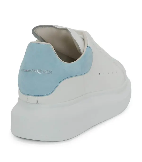 Alexander McQueen Leather Oversized Sneakers - Nude