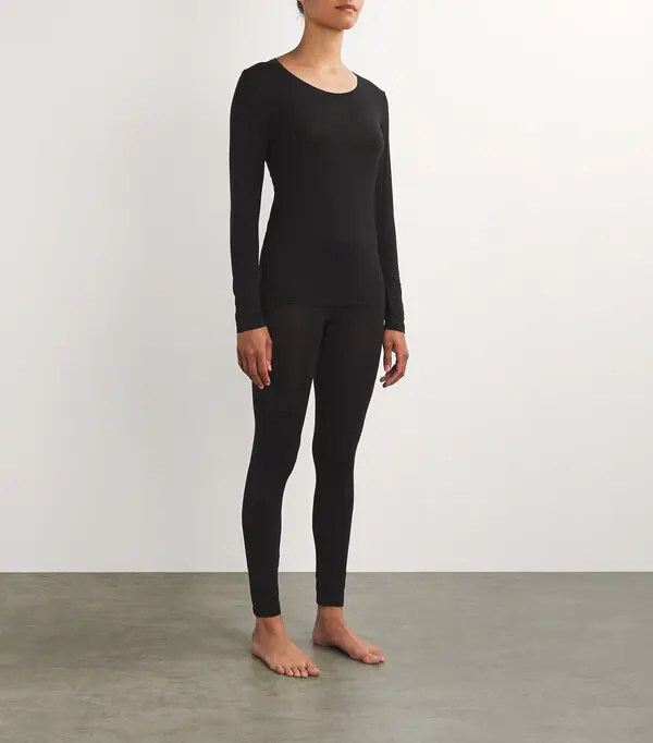 Falke Long-sleeve Daily Climawool T-shirt