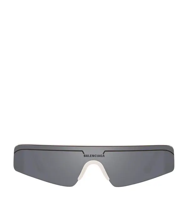 Balenciaga Rectangular Ski Sunglasses