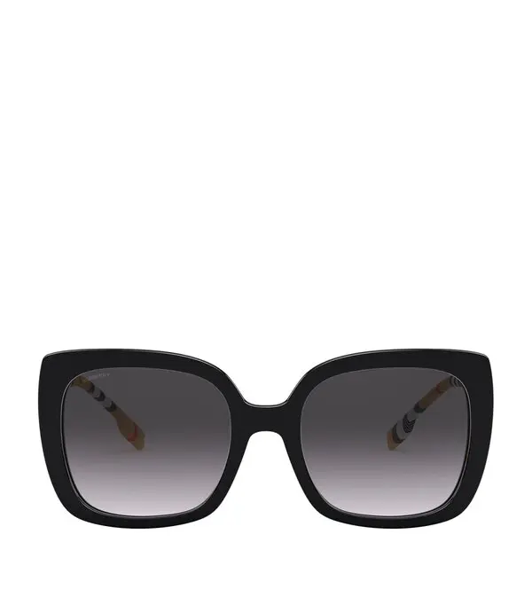 Burberry Oversized Square Sunglasses - Black