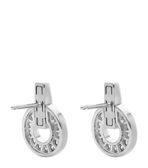 BVLGARI Diamond Gold Earrings