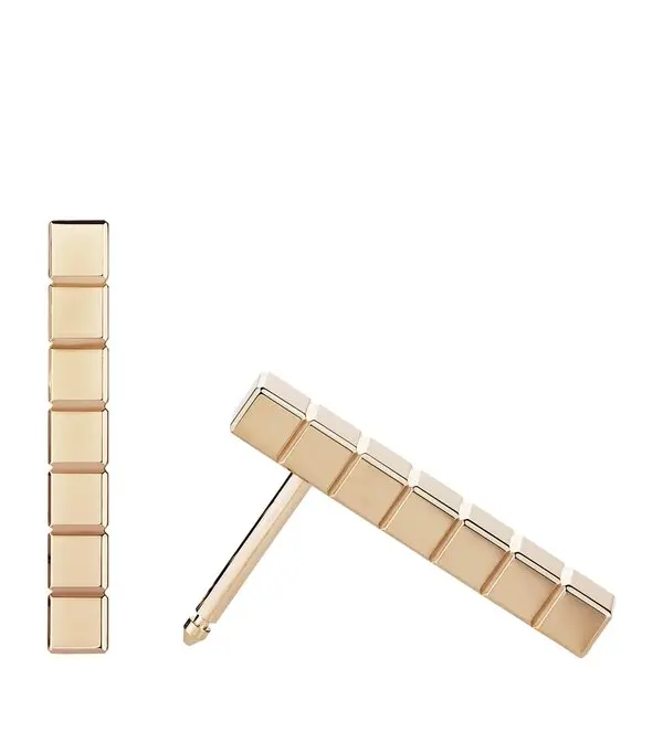 Chopard Ice Cube Stud Earrings - Rose Gold