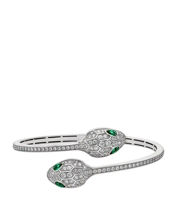 BVLGARI Serpenti Bangle - White