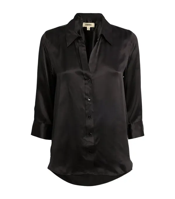 L'Agence Dani Sleeve Blouse - Black
