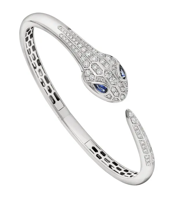 BVLGARI Serpenti Bangle - White