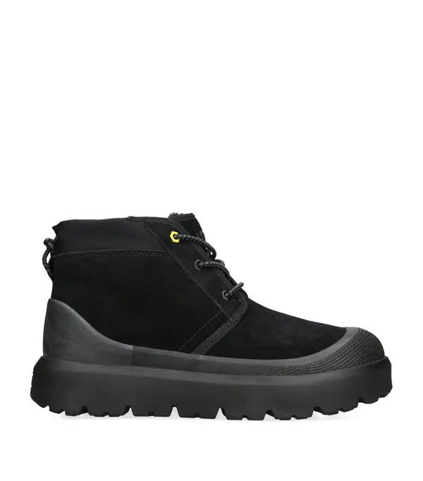 UGG Suede Neumel Lace-up Boots