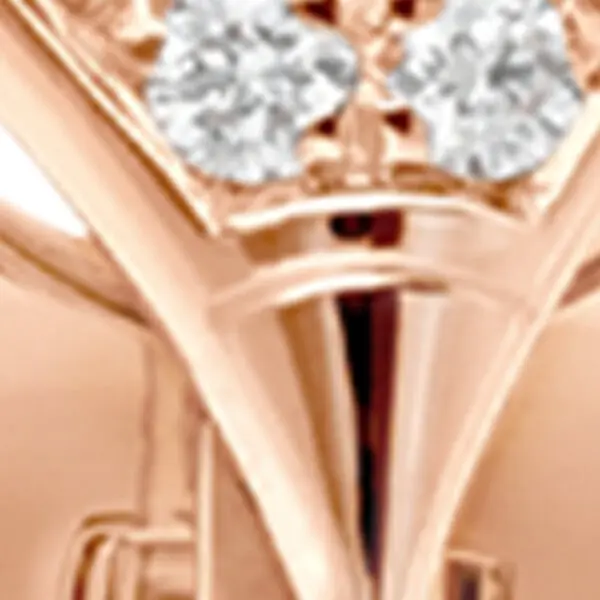 BVLGARI Diamond And Ruby Divas’ Dream Openwork Earrings