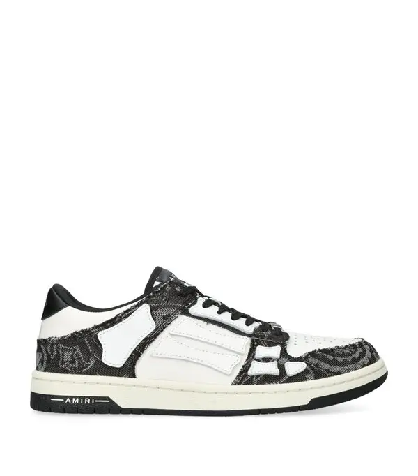 Amiri Leather Skel Low Sneakers