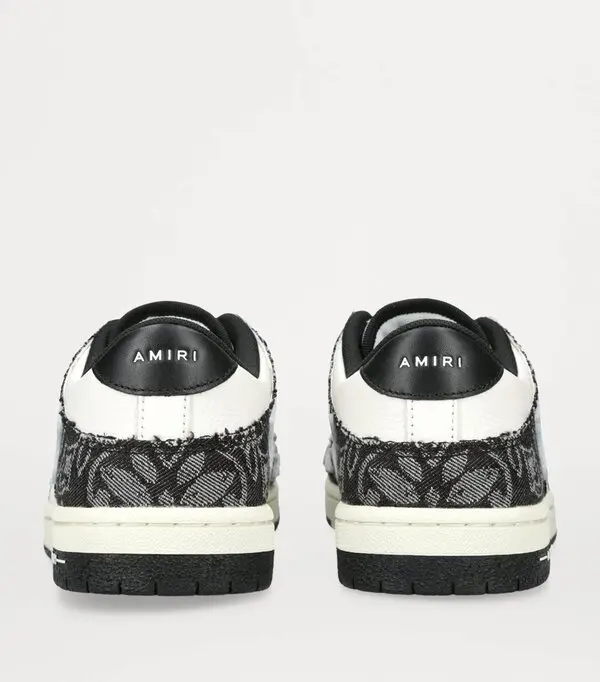 Amiri Leather Skel Low Sneakers