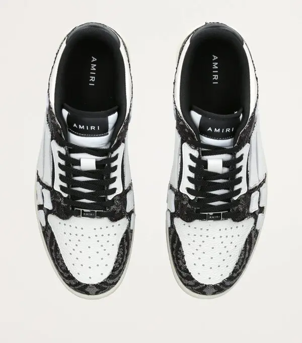 Amiri Leather Skel Low Sneakers