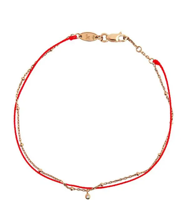 REDLINE Yellow Gold And Diamond Honorée Bracelet