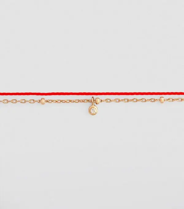 REDLINE Yellow Gold And Diamond Honorée Bracelet