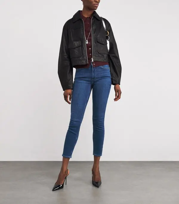 Paige Hoxton Skinny Jeans - Blue