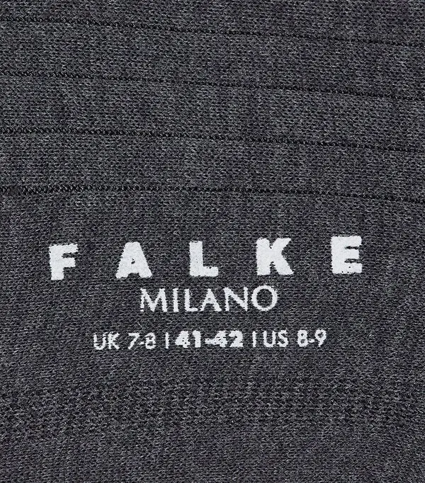 Falke Milano Ribbed Socks - Grey