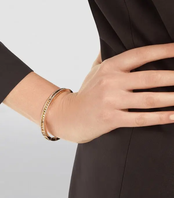 BVLGARI B.zero1 Diamond Bangle - Gold
