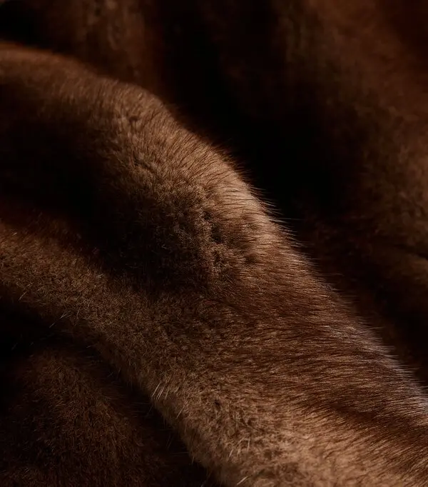 YVES SALOMON Mink Gilet