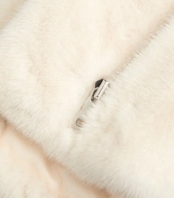 YVES SALOMON Mink Gilet