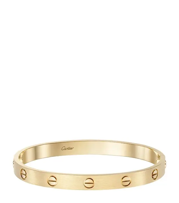 Cartier Love Bracelet Brushed Finish - Gold