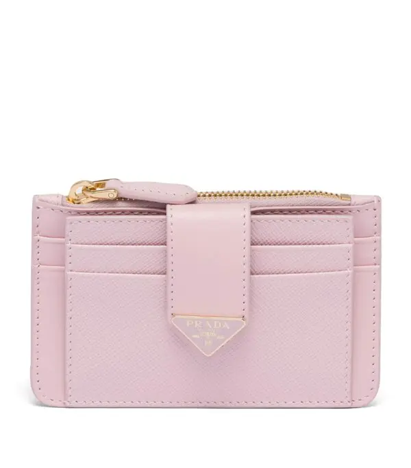 Prada Saffiano Leather Bifold Card Holder
