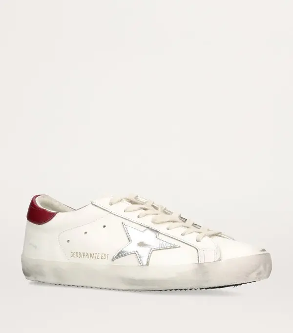 GOLDEN GOOSE Super-star Leather Sneakers - White
