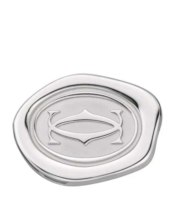 Cartier Sterling Wax Seal Cufflinks