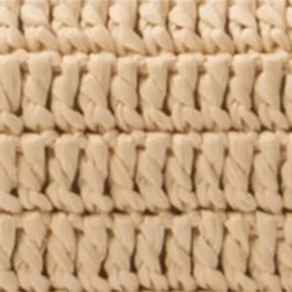 Prada Woven Fabric Card Holder - Neutral