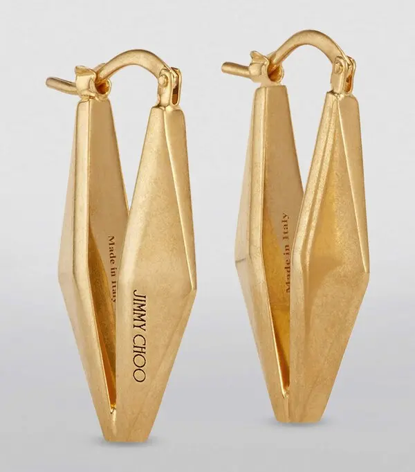 JIMMY CHOO Diamond Chain Earrings