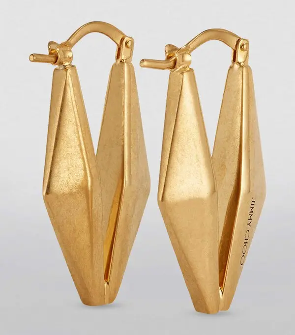 JIMMY CHOO Diamond Chain Earrings