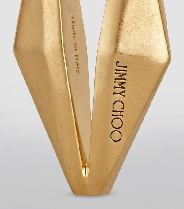JIMMY CHOO Diamond Chain Earrings