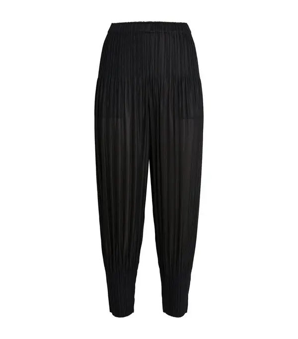Issey Miyake Fluffy Basics Tapered Trousers