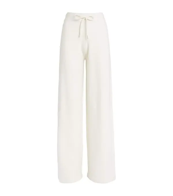YVES SALOMON Knit Drawstring Trousers