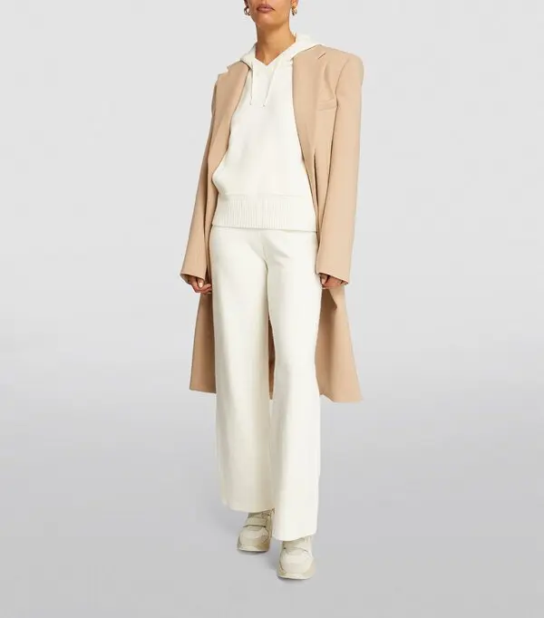 YVES SALOMON Knit Drawstring Trousers