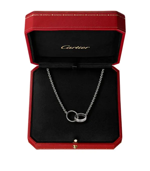 Cartier White Gold Love Necklace