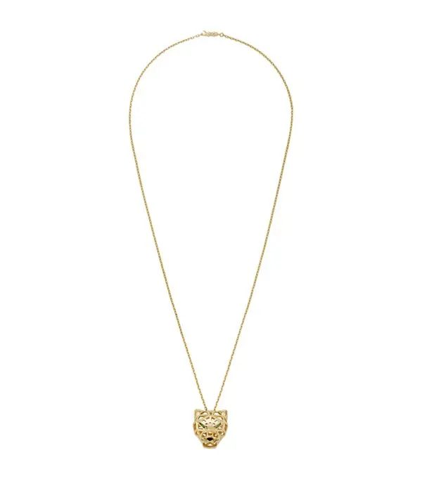 Cartier Panthère De Yellow Pendant Necklace - Gold