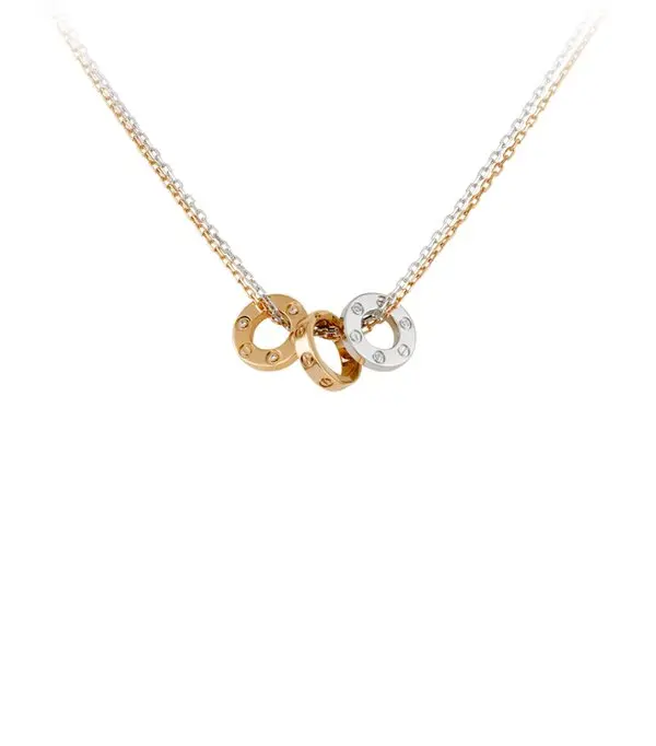 Cartier Love Necklace - Rose Gold