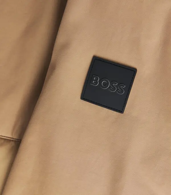 BOSS Water-resistant Quilted-panel Jacket