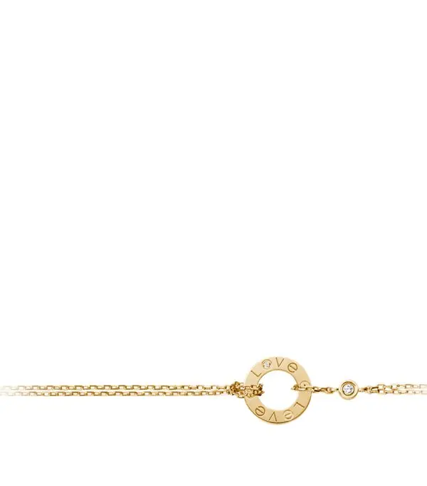 Cartier Love Double Chain Bracelet - Gold