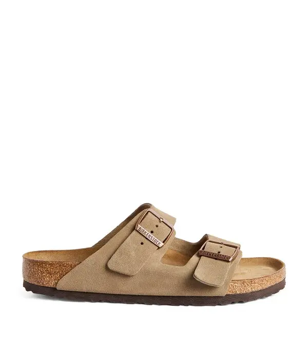 BIRKENSTOCK Arizona Soft Footbed Sandals - Brown