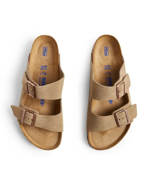 BIRKENSTOCK Arizona Soft Footbed Sandals - Brown