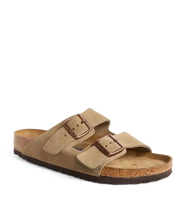 BIRKENSTOCK Arizona Soft Footbed Sandals - Brown
