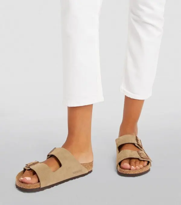 BIRKENSTOCK Arizona Soft Footbed Sandals - Brown