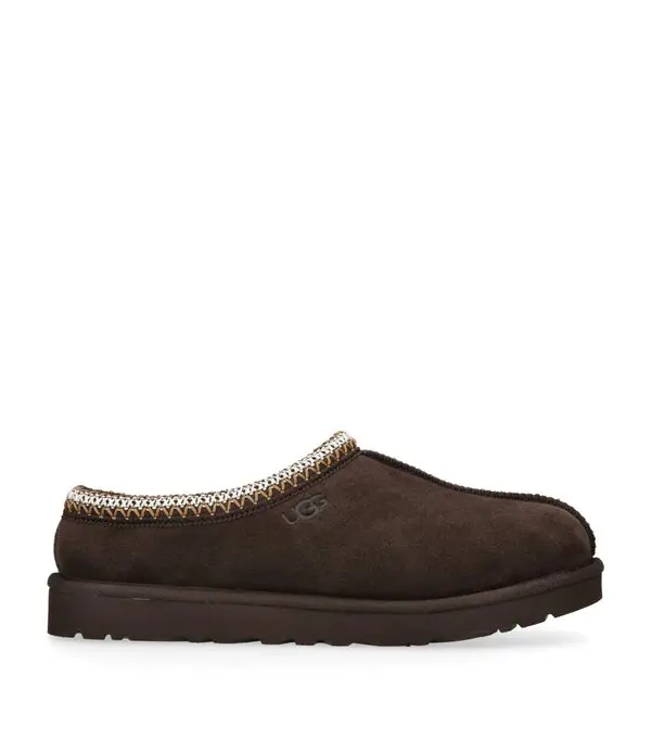 UGG Faux Suede Tasman Slippers - Brown