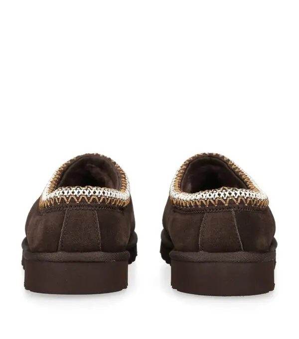 UGG Faux Suede Tasman Slippers - Brown