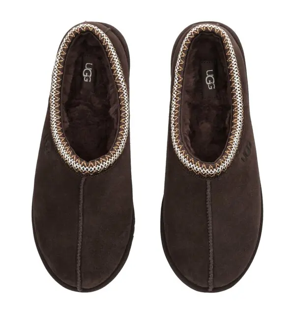 UGG Faux Suede Tasman Slippers - Brown